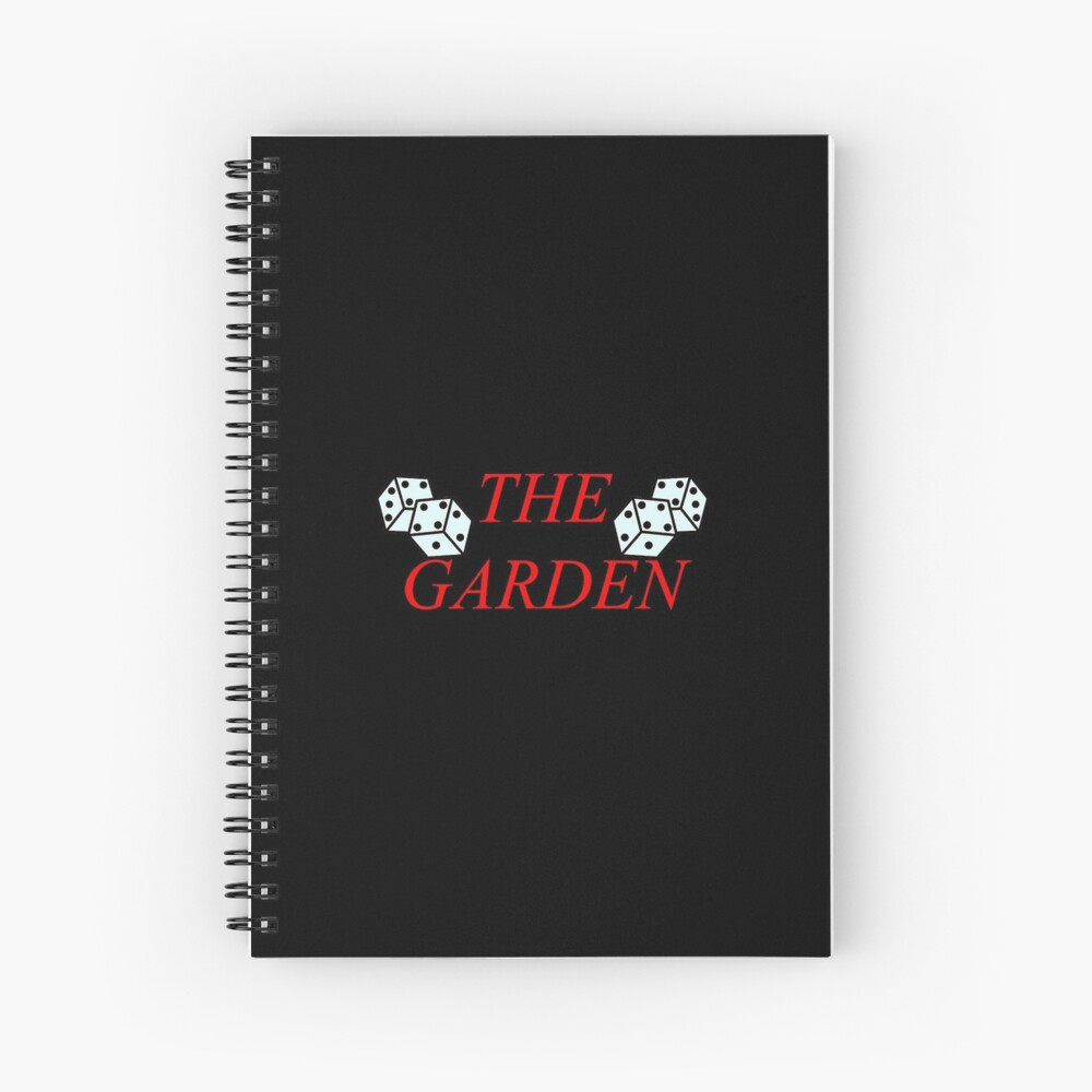 "the garden band logo" Spiral Notebook for Sale by emcandle | Redbubble