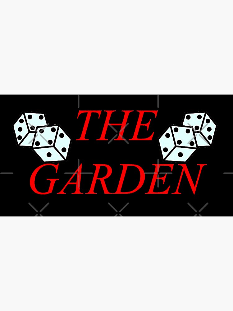 "the garden band logo" Sticker for Sale by emcandle | Redbubble