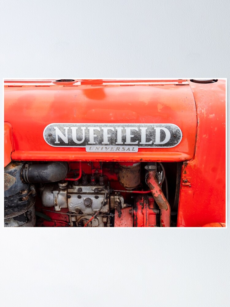 "Vintage Nuffield Tractor Badge" Poster by richardnixon1 | Redbubble