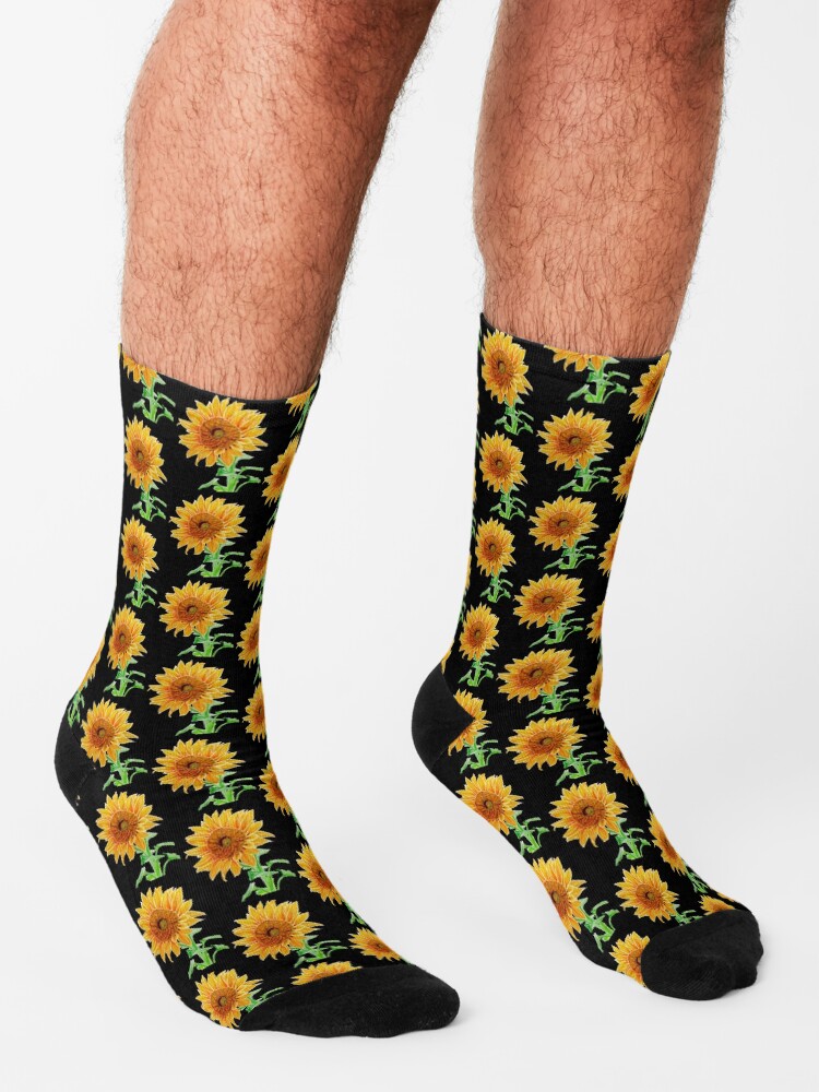 "Sunflower " Socks for Sale by PaintedbyCarol | Redbubble