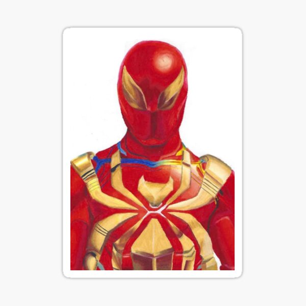 "The Original Iron Spider " Sticker for Sale by RhettHopkins | Redbubble