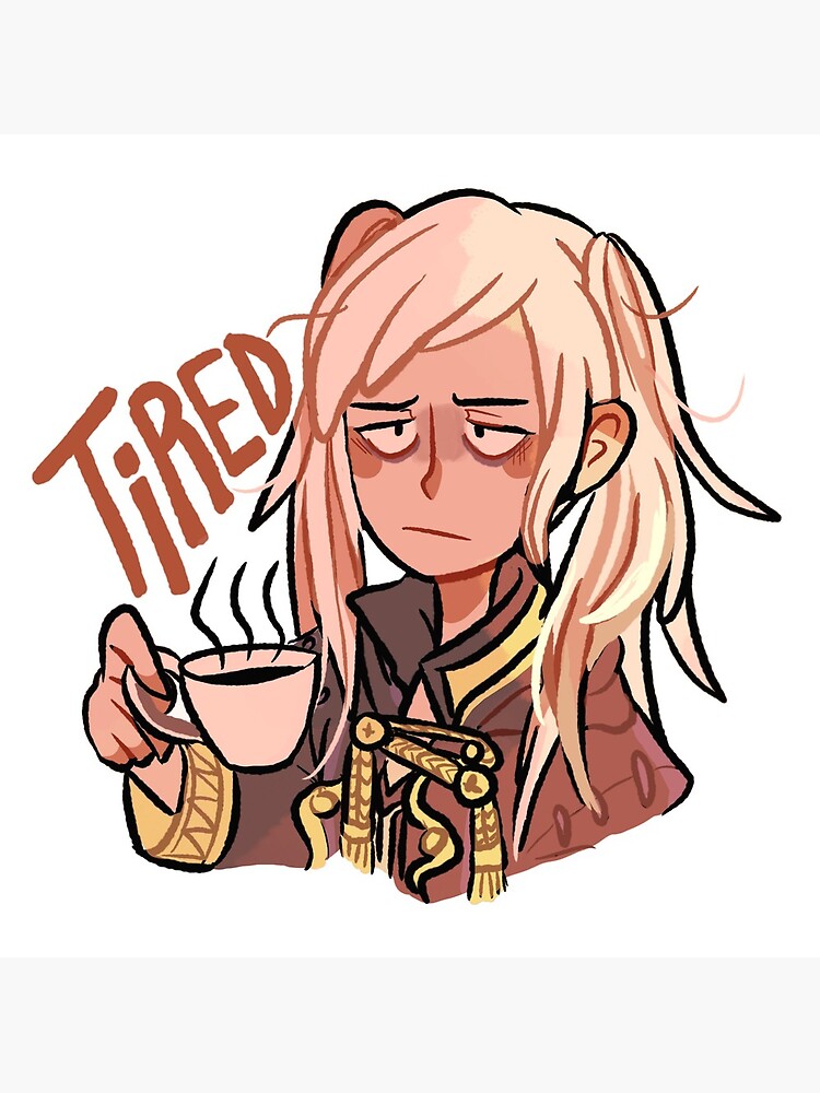 "Tired Robin" Art Print by Niaryu | Redbubble