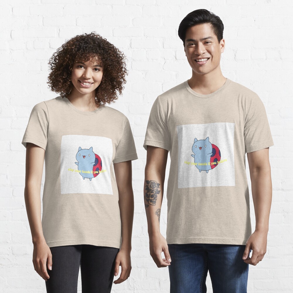 "catbug clap your hands if you believe" T-shirt for Sale by shyyla ...