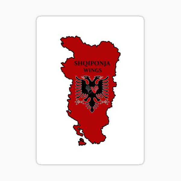 Shqiponja Stickers | Redbubble