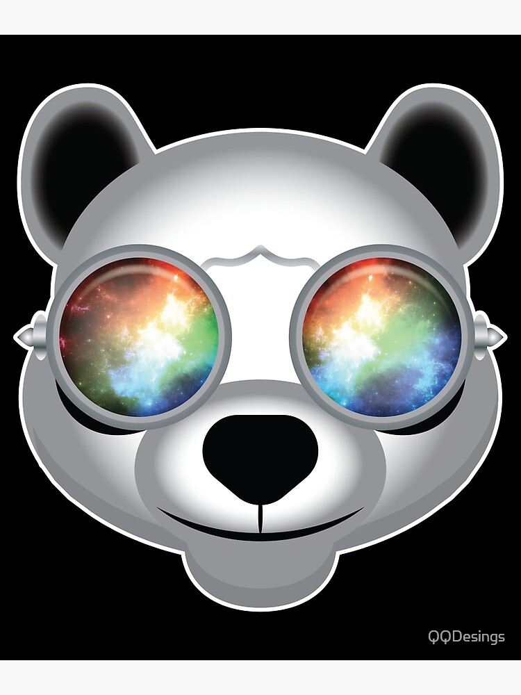 "Techno Panda Rave Wear Festival Wear Men & Women" Poster von QQDesings ...