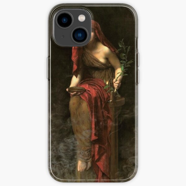 "The Priestess of Delphi - John Collier" iPhone Case for Sale by ...