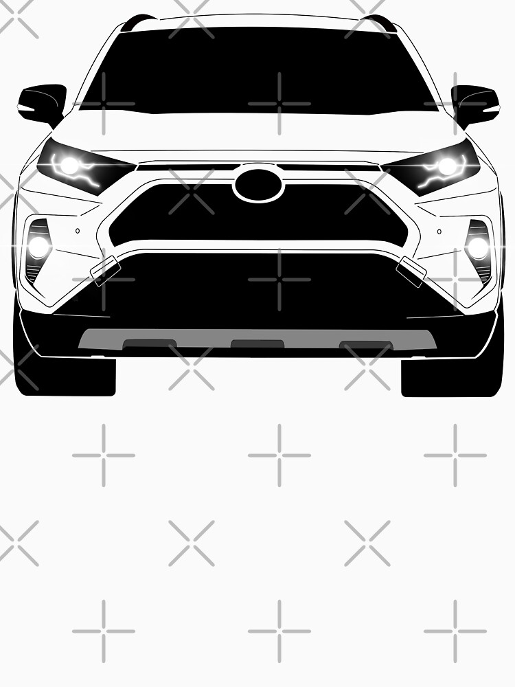 "Rav4" T-shirt for Sale by dgallego | Redbubble | rav t-shirts - toyota ...