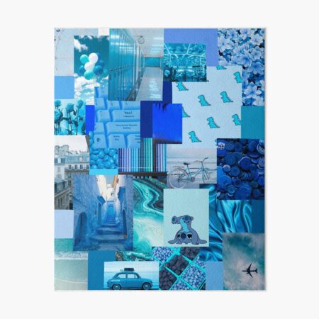 "Blue aesthetic " Art Board Print for Sale by mafesodre | Redbubble