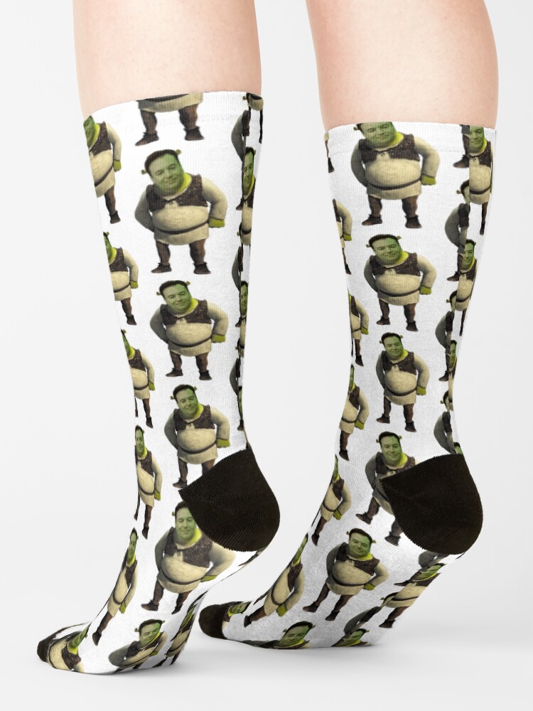 "Shrek Myers" Socks by sidneyquam | Redbubble