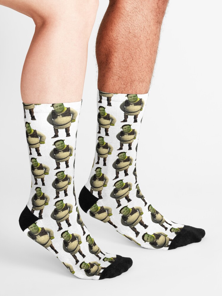 "Shrek Myers" Socks by sidneyquam | Redbubble