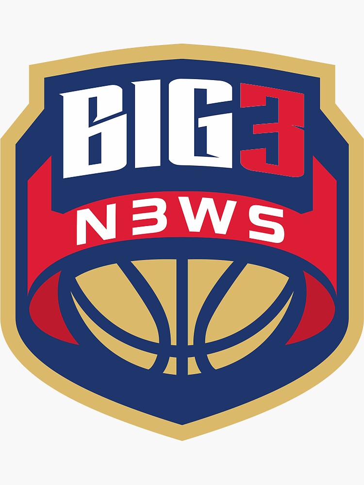 "Big3 N3ws Alternate Logo " Sticker for Sale by Big3N3ws | Redbubble