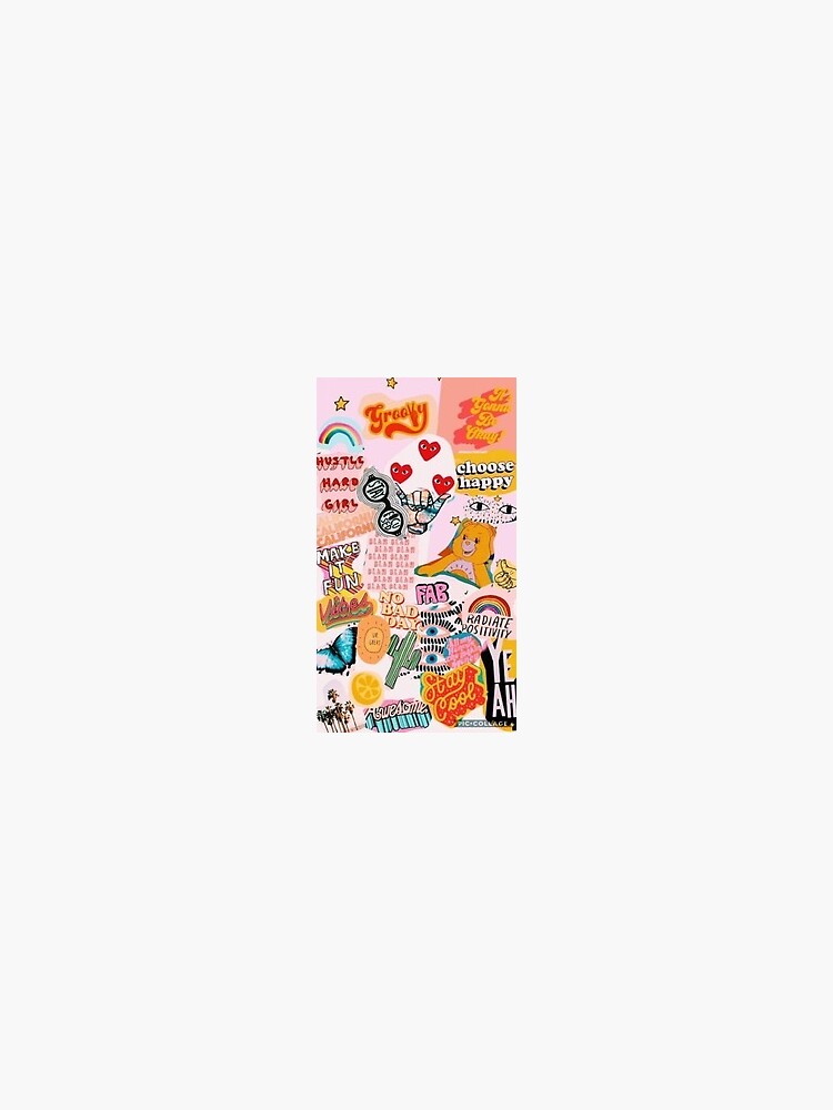 Vsco Wallpaper Collage Sticker For Sale By Hloy Redbubble