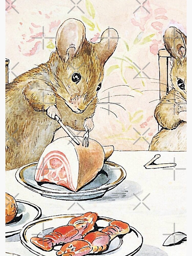 "Plaster Food - The Tale of Two Bad Mice - Beatrix Potter" Spiral ...