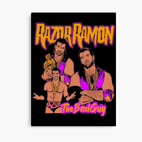 Razor Ramon Wrestling Canvas Prints | Redbubble