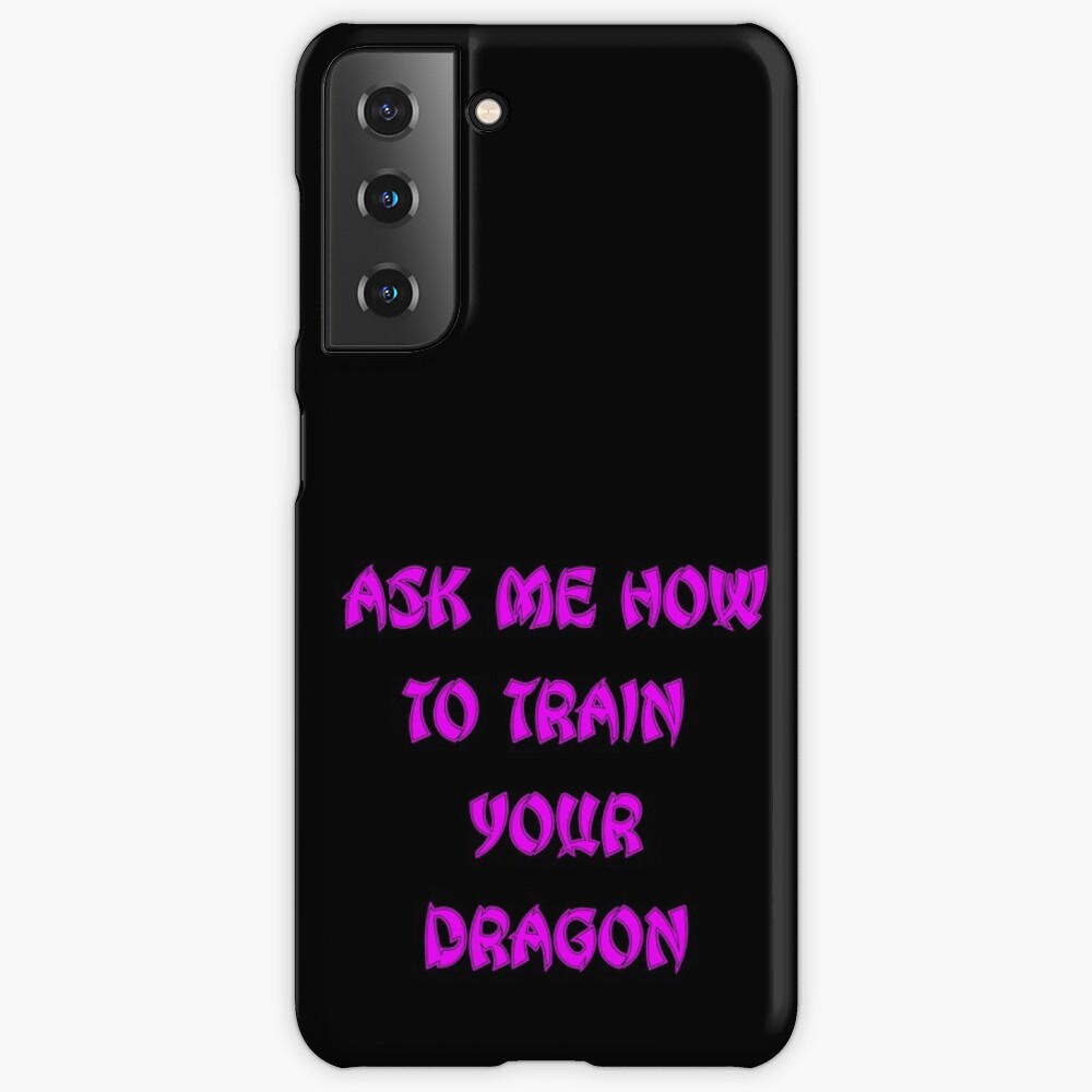 "Ask Me How To Train Your Dragon Epic Pink Gift HTTYD Quote Font Gift ...