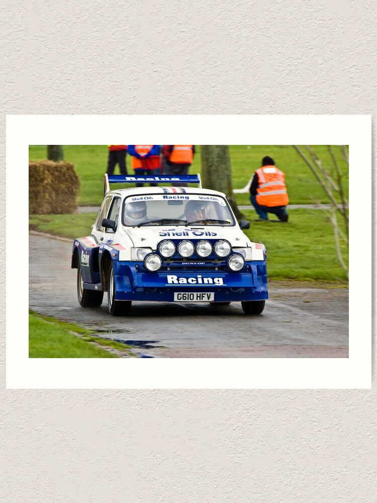 "MG Metro 6R4" Art Print for Sale by WillieJackson | Redbubble