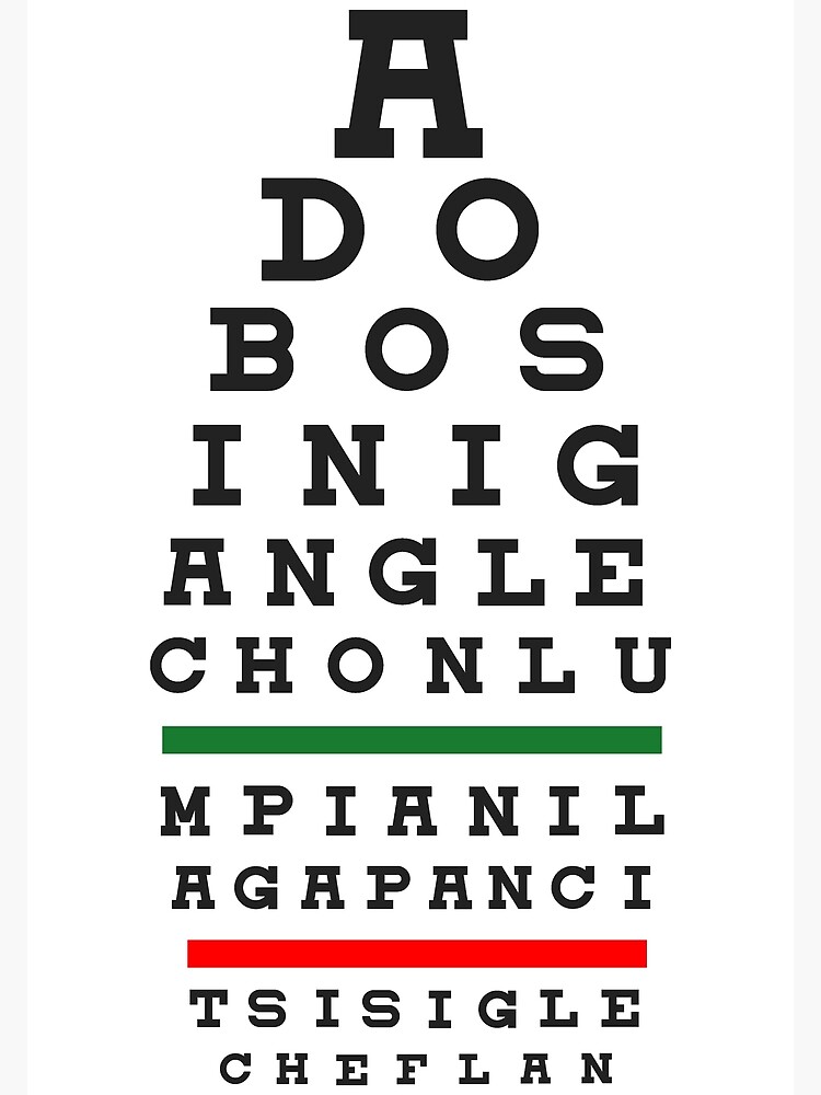 "Filipino Food Philippines Cuisine Eye Chart Design" Poster for Sale by ...