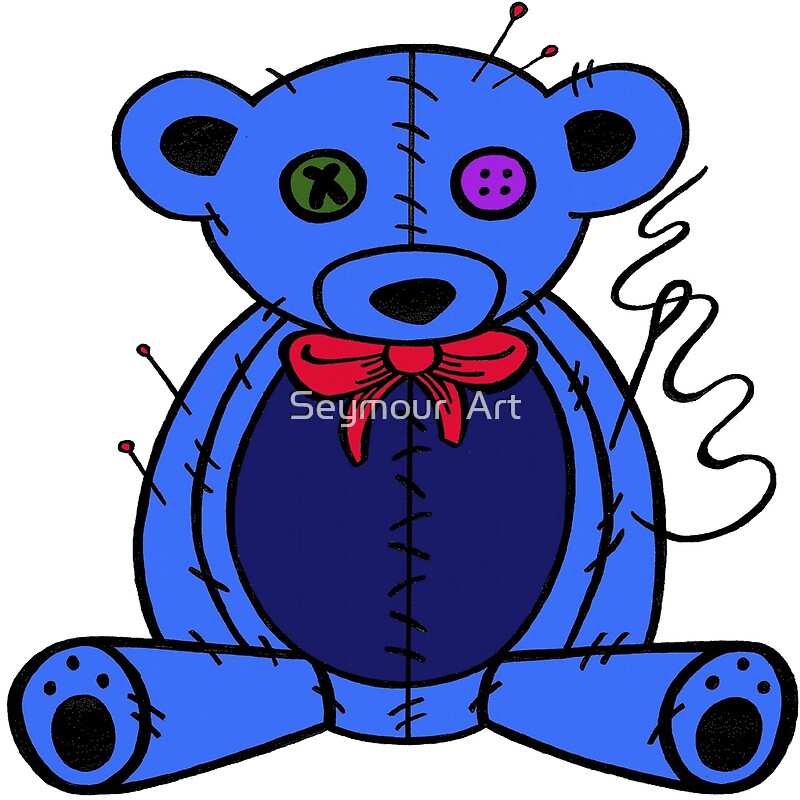 "blue ted" by Seymour Art | Redbubble
