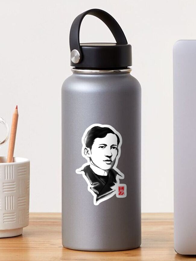 "Sumi-e Series - Pinoy Hero - Jose Rizal" Sticker for Sale by pinoytee ...
