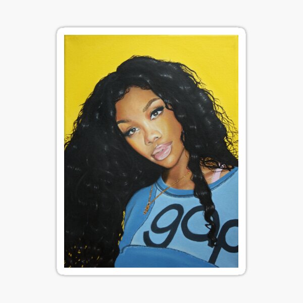 "Sza" Sticker for Sale by GiacintasArt | Redbubble