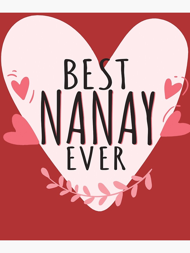 "Nanay Filipino Mom Best Nanay Ever" Poster for Sale by CreaTeePH ...