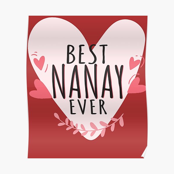 Póster «Nanay Filipino Mom Best Nanay Ever» de CreaTeePH | Redbubble
