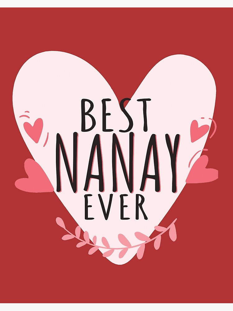 "Nanay Filipino Mom Best Nanay Ever" Art Board Print for Sale by ...