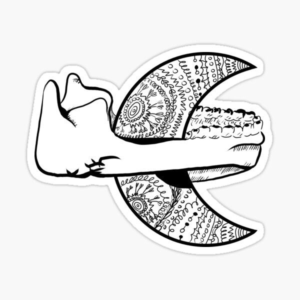 "jaw dropping" Sticker by circusrose | Redbubble