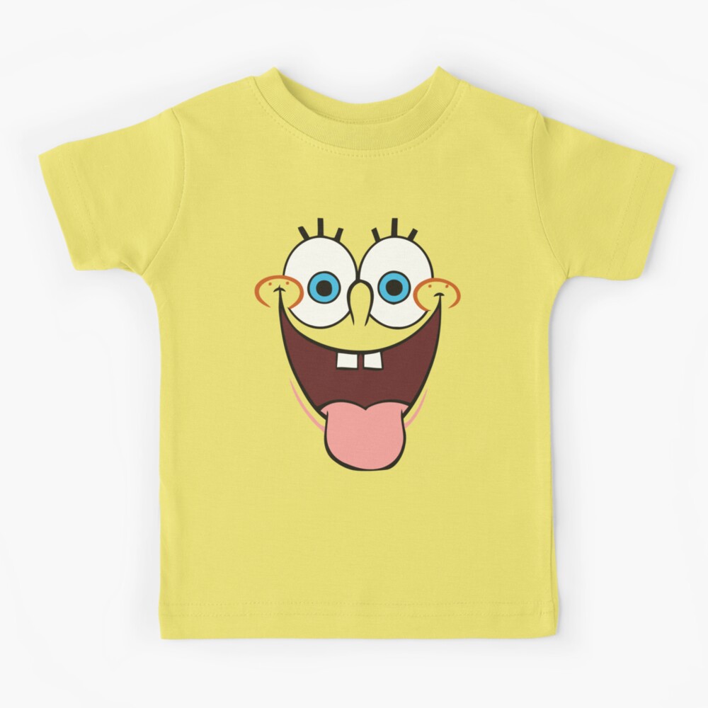 "spongebob squarepants smile" Kids T-Shirt for Sale by Ixorastyle ...