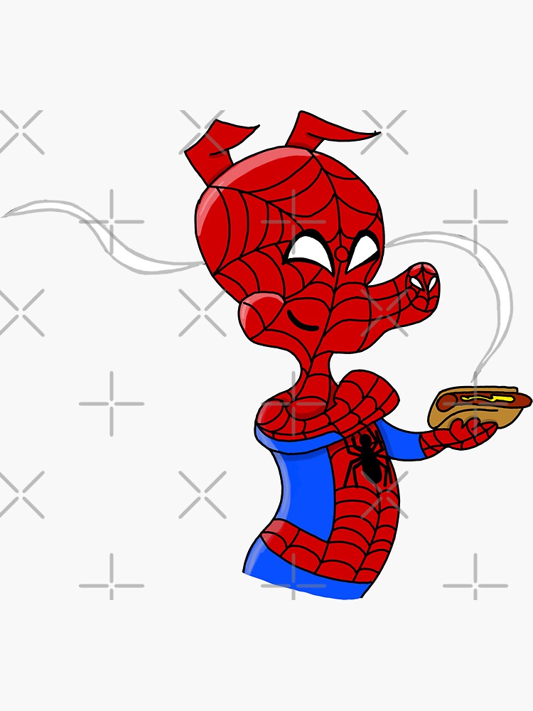 "Peter Porker Spider Ham Transparent" Sticker for Sale by dreamdrawer15 ...
