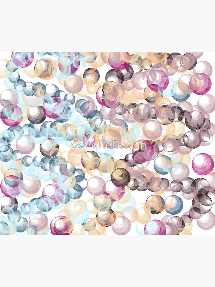 "Bubbly" Sticker for Sale by SevellieDesign | Redbubble