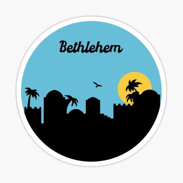 "Palestine - Bethlehem" Sticker by arabicislove | Redbubble