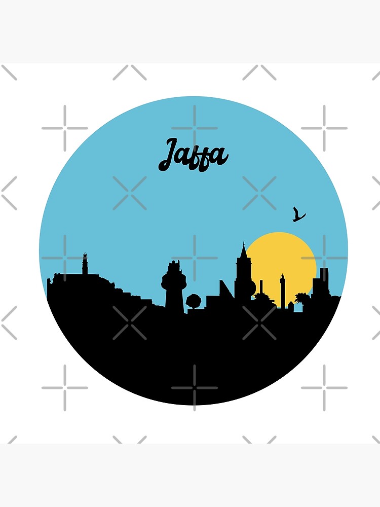 "Palestine - Jaffa Skyline" Poster by arabicislove | Redbubble