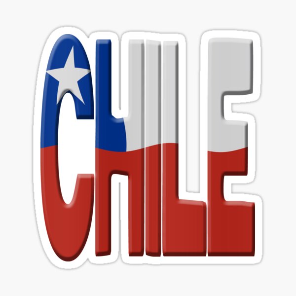 "Chilean national flag" Sticker for Sale by stuwdamdorp | Redbubble