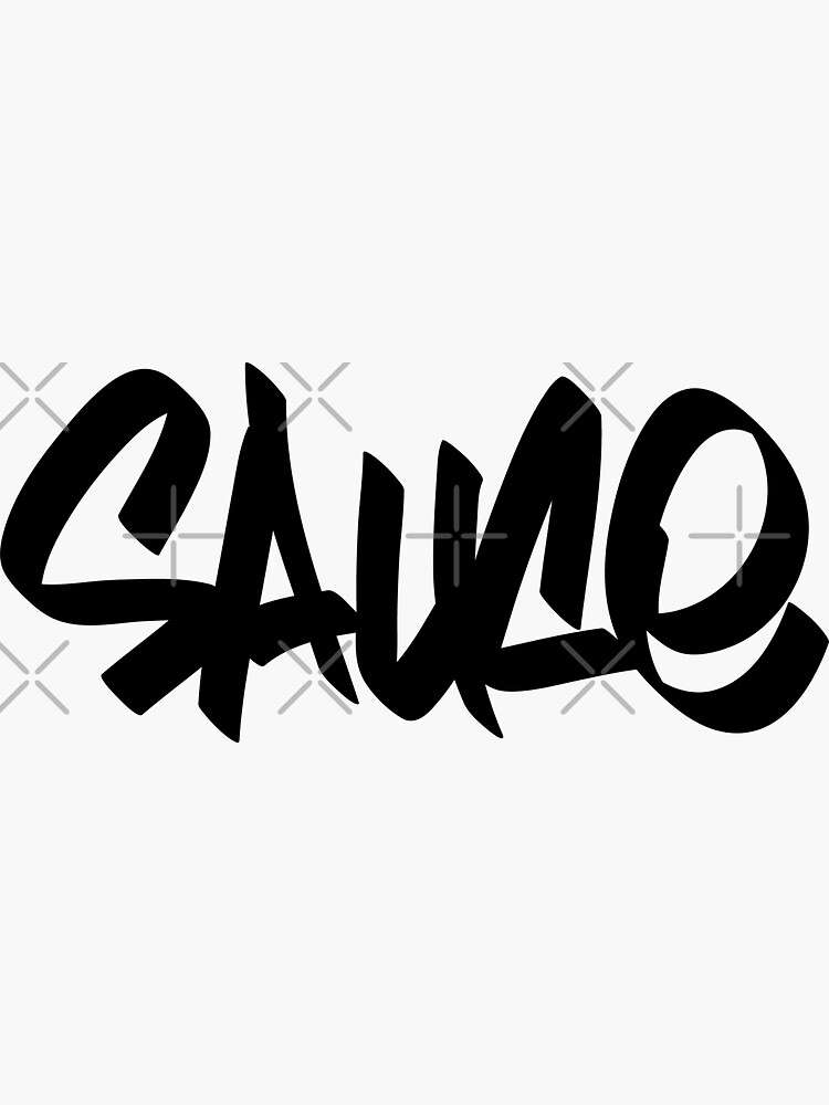 "Sauce Graffiti tag" Sticker by SamuelMolina | Redbubble
