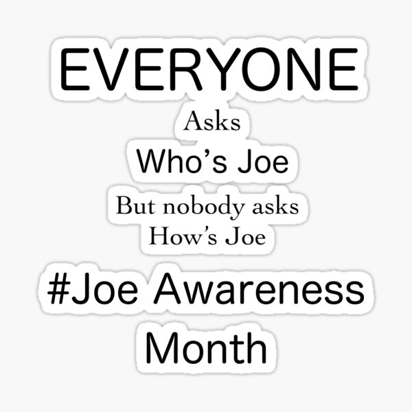 Joe Mama Stickers | Redbubble