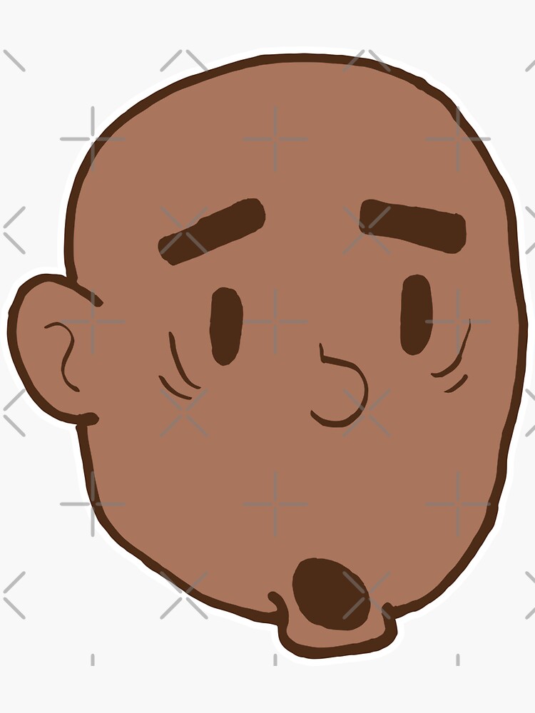 "Confused Face" Sticker for Sale by litu | Redbubble