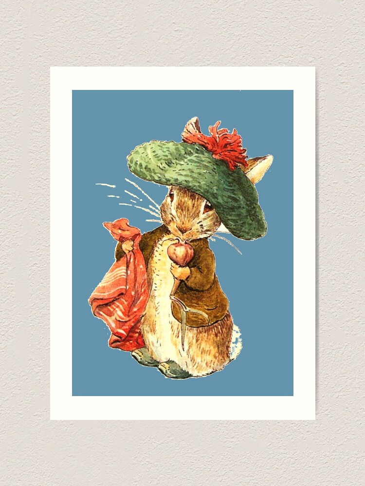 "Benjamin Bunny - Beatrix Potter" Art Print for Sale by forgottenbeauty ...