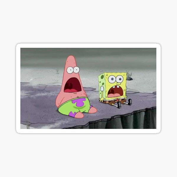 "Spongebob and patrick" Sticker by jhuizar | Redbubble