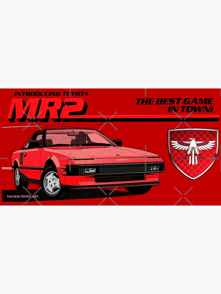 "TOYOTA MR2" Poster by ThrowbackMotors | Redbubble