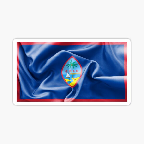 "Guam Flag" Sticker for Sale by MarkUK97 | Redbubble