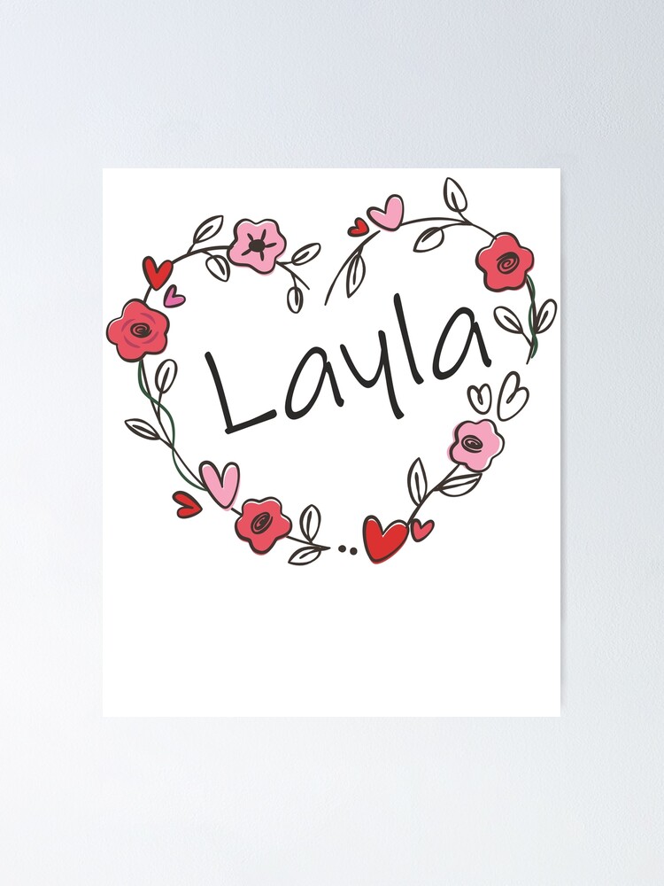 "Layla" Poster by oleo79 | Redbubble