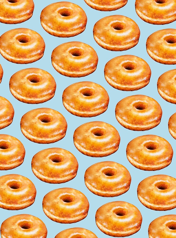 "Glazed Donut Pattern" by Kelly Gilleran | Redbubble
