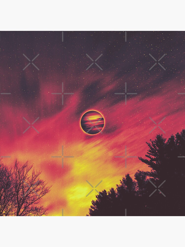 "Jupiter Art Jupiter Planet Solar System" Sticker by artworkbyrihen ...