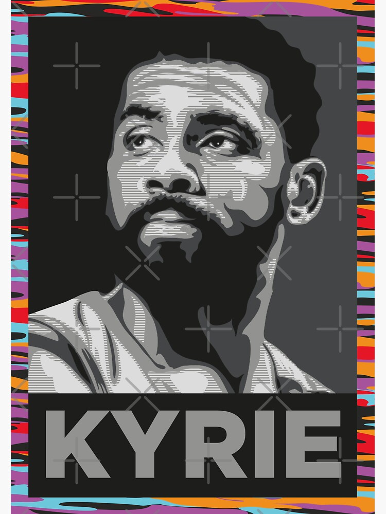 "Kyrie (BKN Colors)" Sticker by chunked | Redbubble