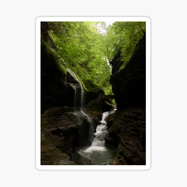 "Watkins Glen" Sticker for Sale by McSrsly | Redbubble