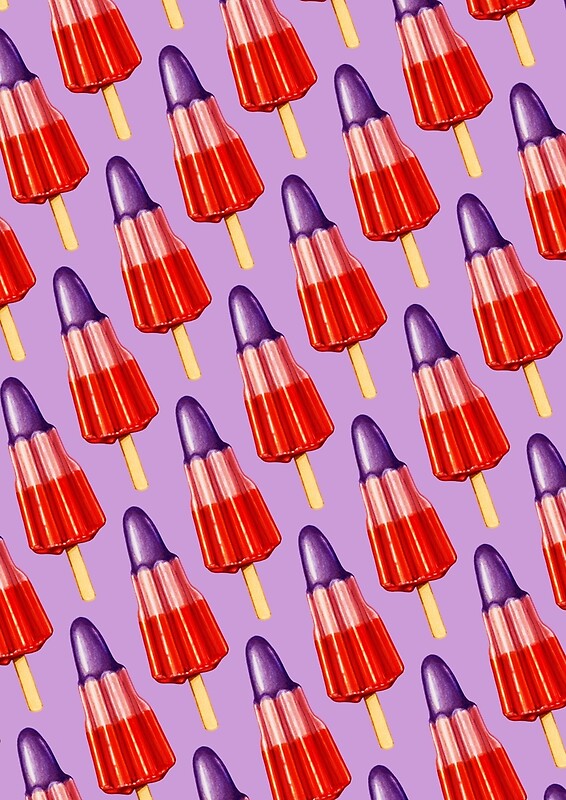 "Zoom Ice Lolly Pattern 2" by Kelly Gilleran | Redbubble