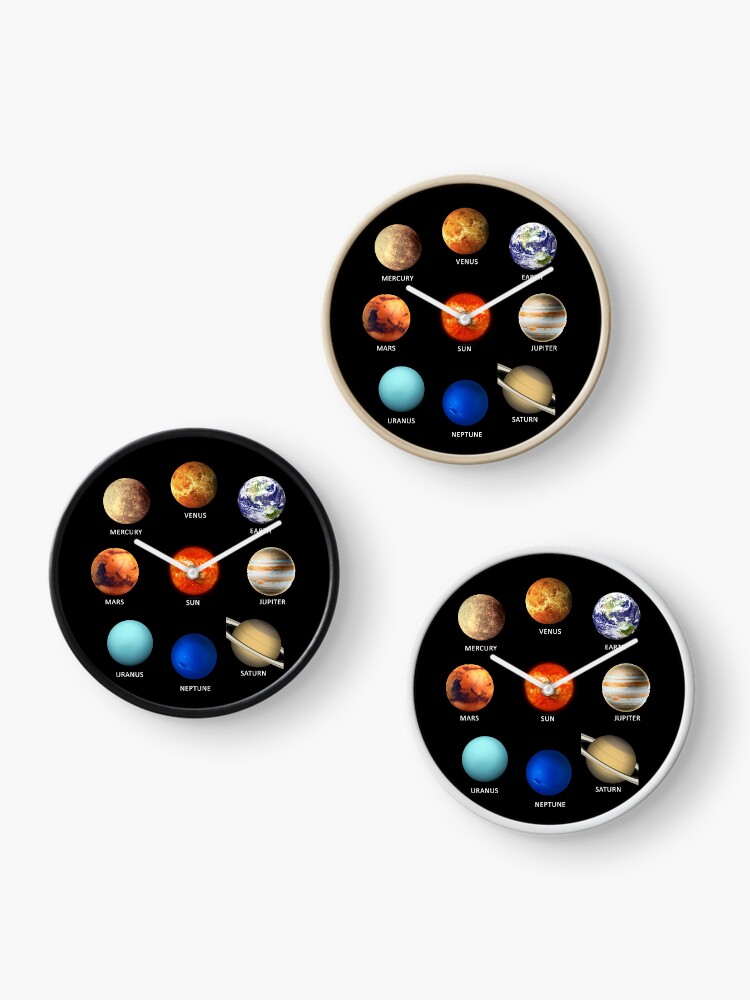 Solar System Magnet Clock