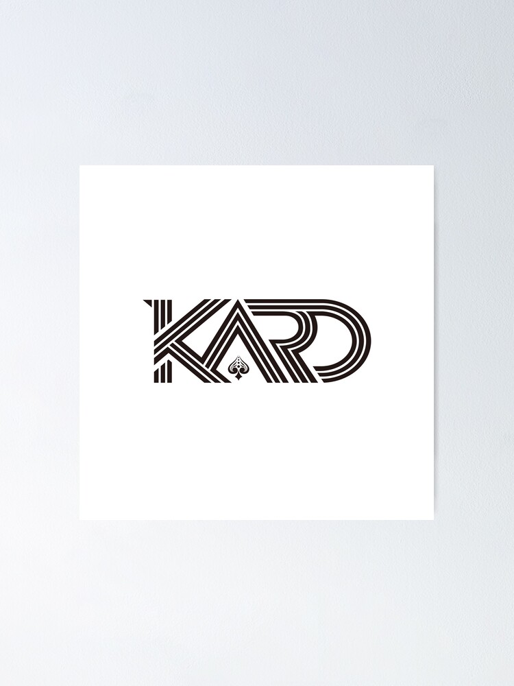 "kard kpop logo" Poster by streamboom | Redbubble