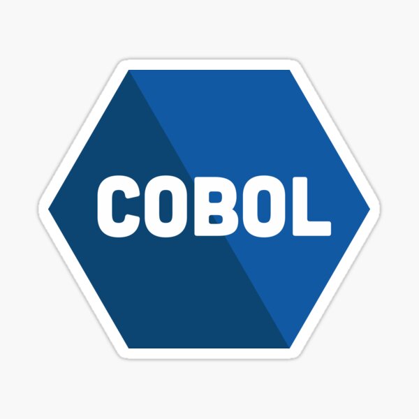 "Cobol Programmer" Sticker for Sale by vladocar | Redbubble